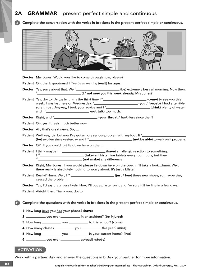 Grammar 2A Pres Perfect | PDF