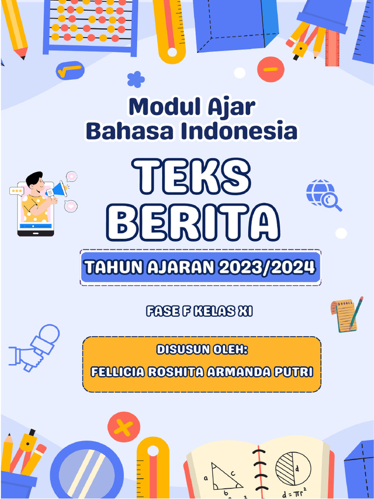 Modul Ajar Teks Berita - Video | PDF