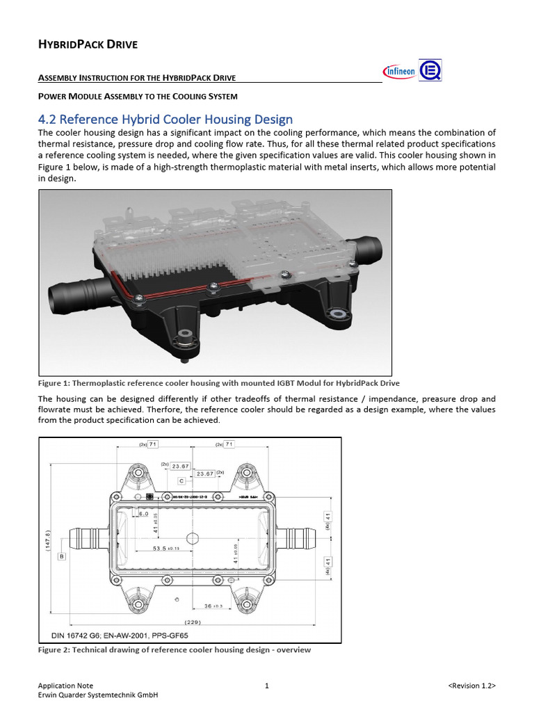 Hybrid Pack Drive - Pin Fin Cooling | PDF | Screw | Washer (Hardware)