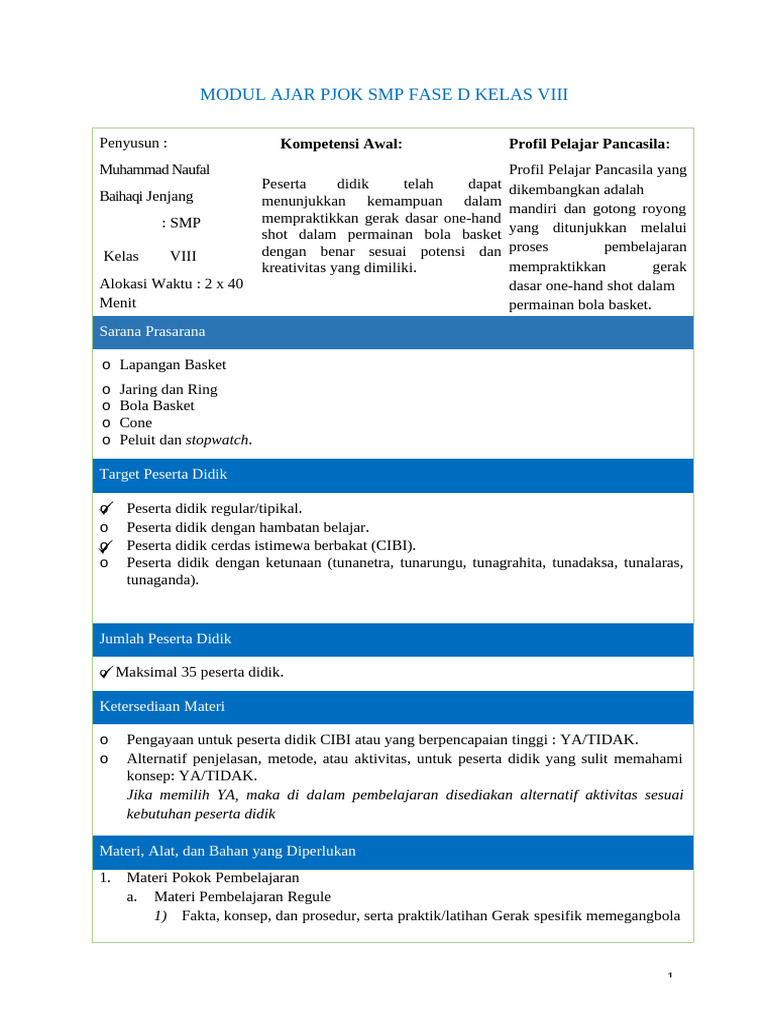 Mikro Modul Muhammad Naufal Baihaqi | PDF