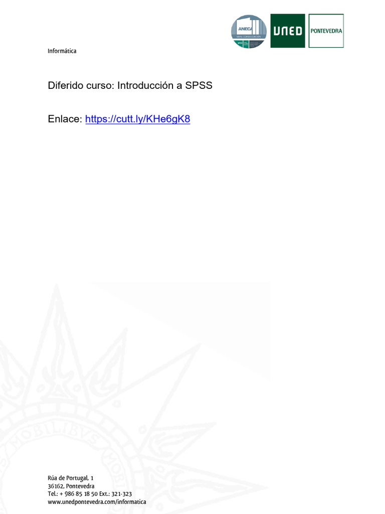 Introducción Al Uso Del SPSS | PDF | Negocios | Tecnología
