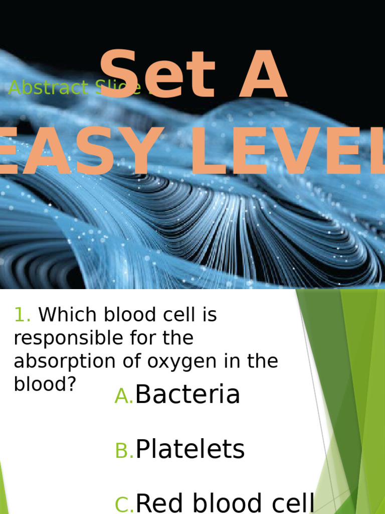 Science Quiz: Biology & Chemistry Basics | PDF | Particle | Blood