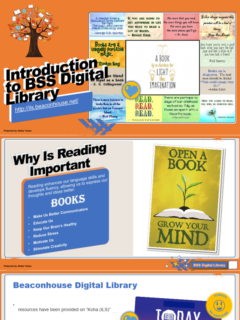 Introduction To BSS Digital Library | PDF