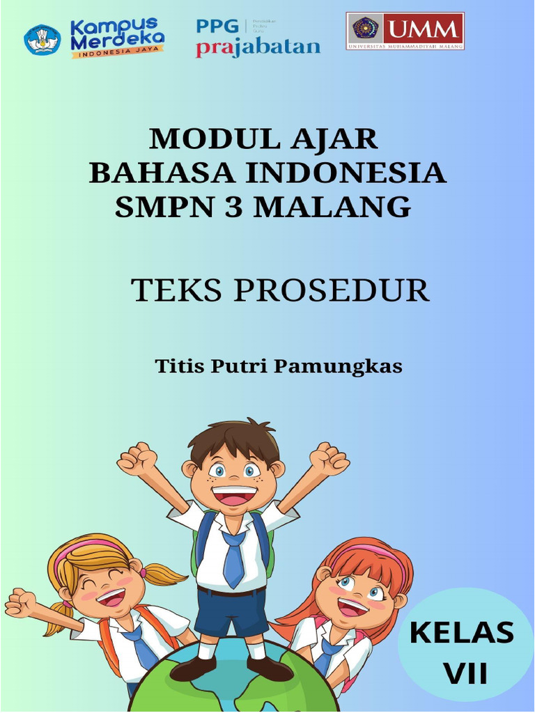 MODUL AJAR TEKS PROSEDUR - Titis | PDF