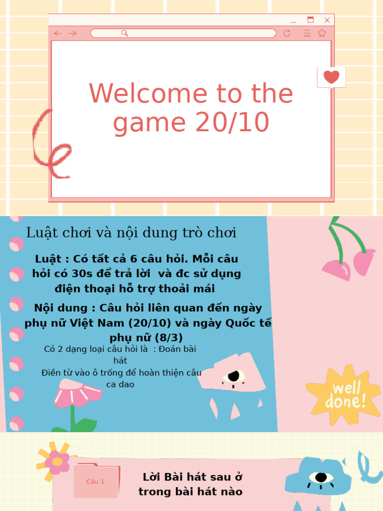 Welcome To The Game 2010 | PDF