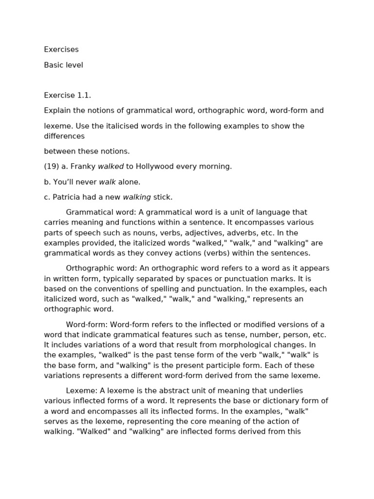 Word-Formation in English | PDF | Word | Morphology (Linguistics)