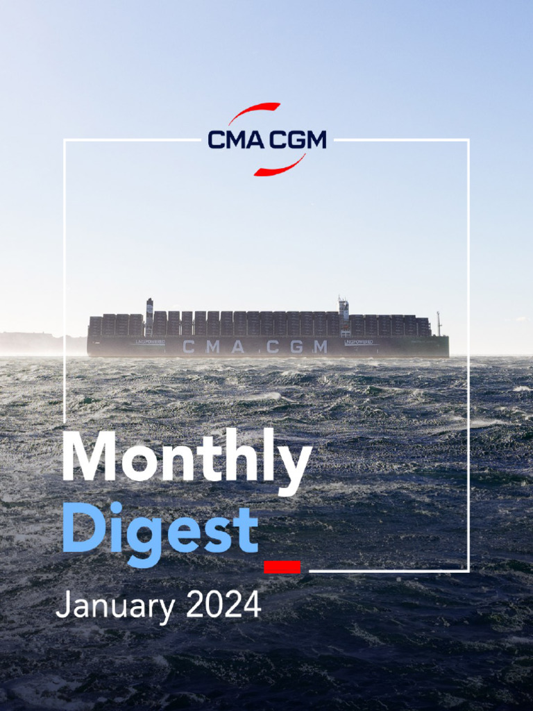 CMA CGM S January Highlights 1709217588 | PDF