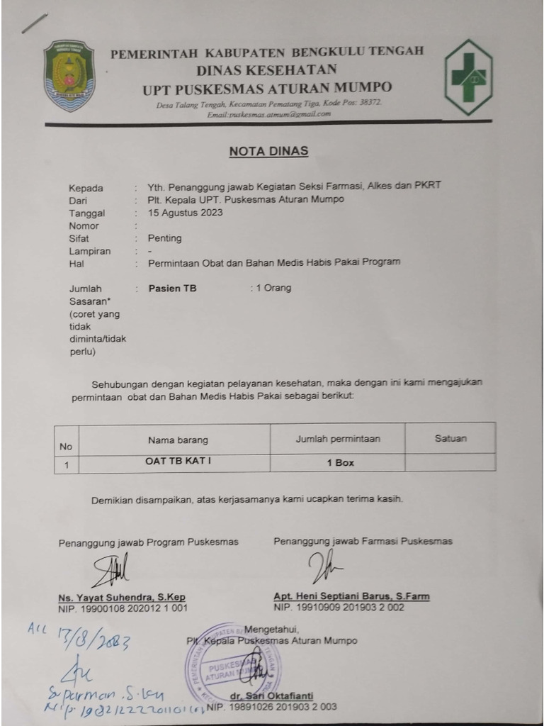 Oat TB Darmansyah | PDF