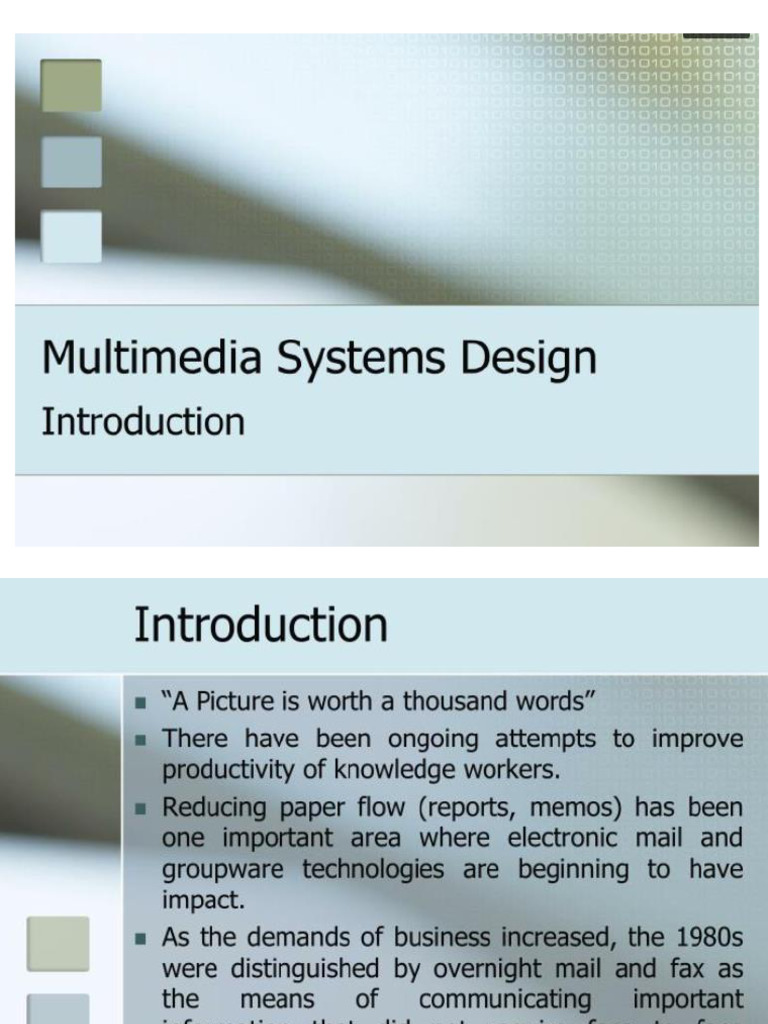 Multimedia 1 | PDF