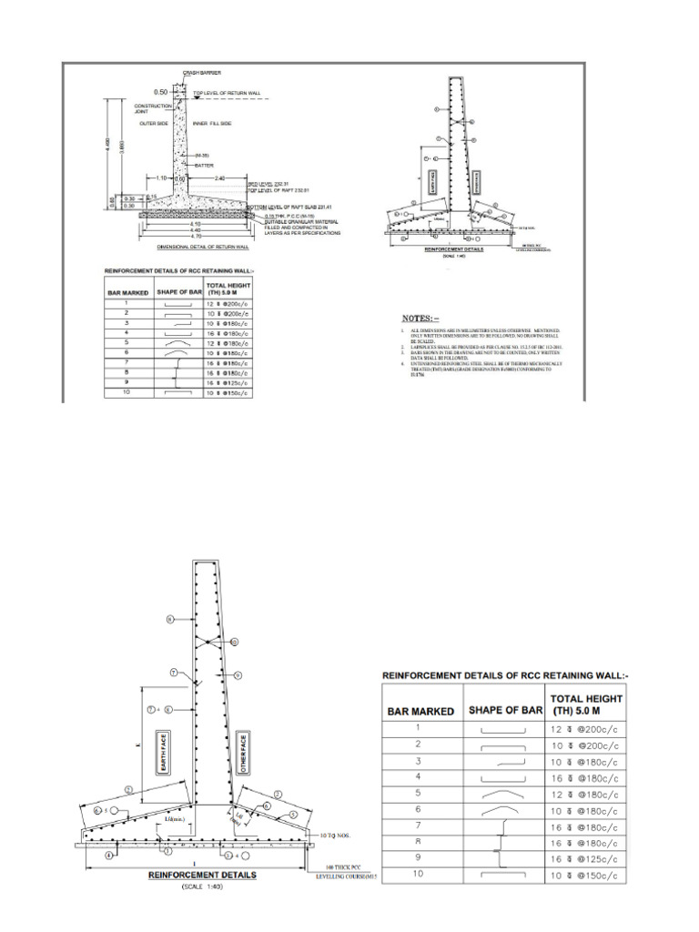 Retaining Wall PDF | PDF