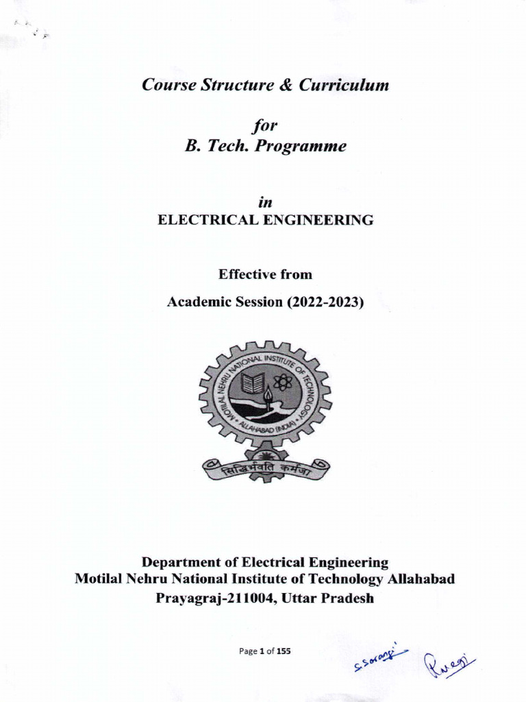 EED UG NEP Courses Update On July 2024 | PDF | Electrical Network ...