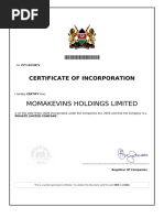 Company CR 12 Form New | PDF