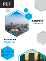 Construction Company Profile Template Word | PDF