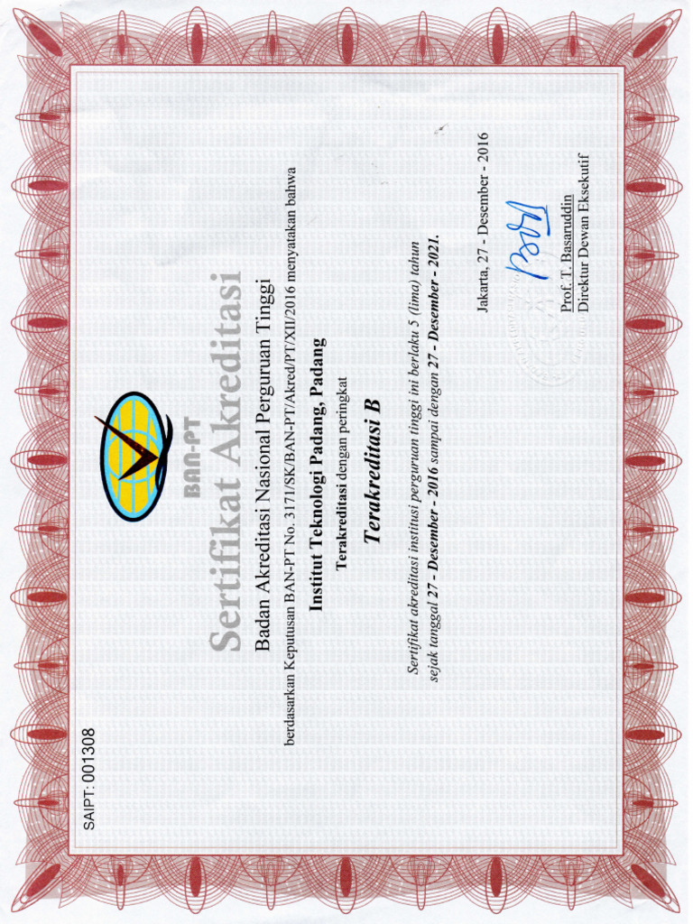 BANPT ITP Removed | PDF