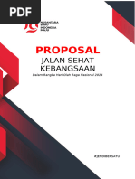Proposal Jalan Sehat 17 Agustus 2025 | PDF