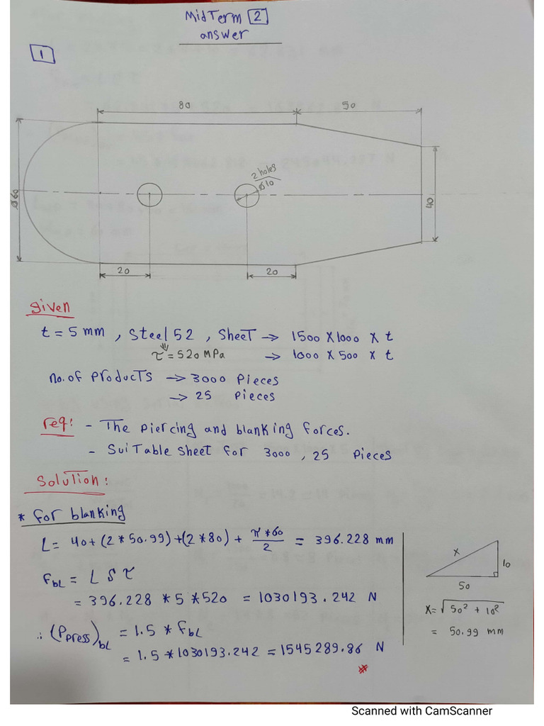 Midterm (2) Answer (Model 1&2) | PDF
