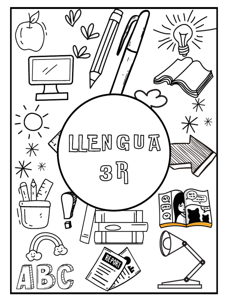 Llibreta Portada. Llengua | PDF