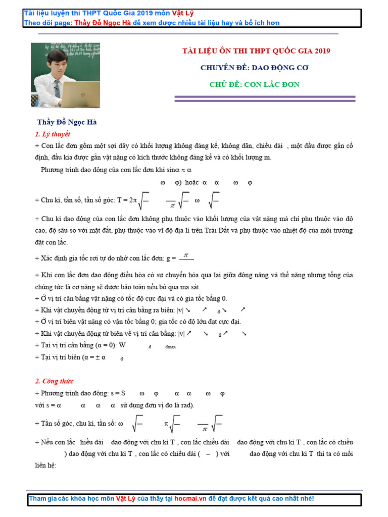 Thay Do Ngoc Ha - Con Lac Don | PDF