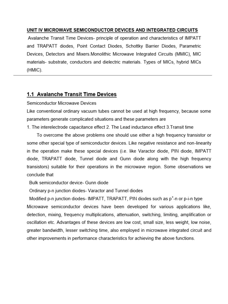 Unit4 7 | PDF | Diode | P–N Junction