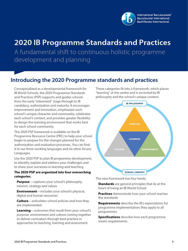 Ib PSP at A Glance en | PDF | Cognition | Learning