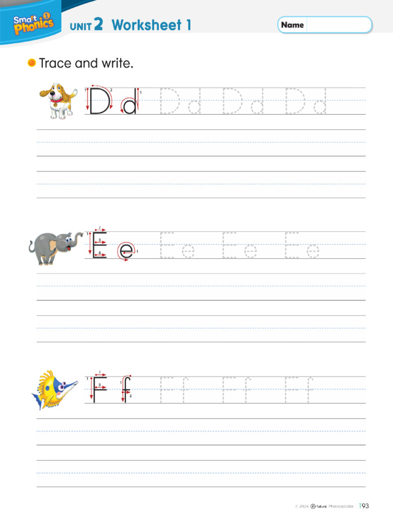 03.SP 3rd - B1 - Unit 2 Worksheet 1 | PDF