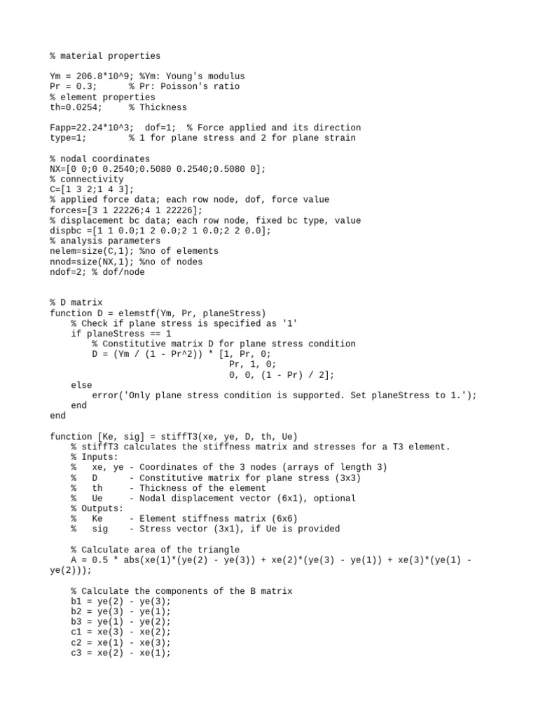 % material properties | PDF | Stress (Mechanics) | Mechanical Engineering