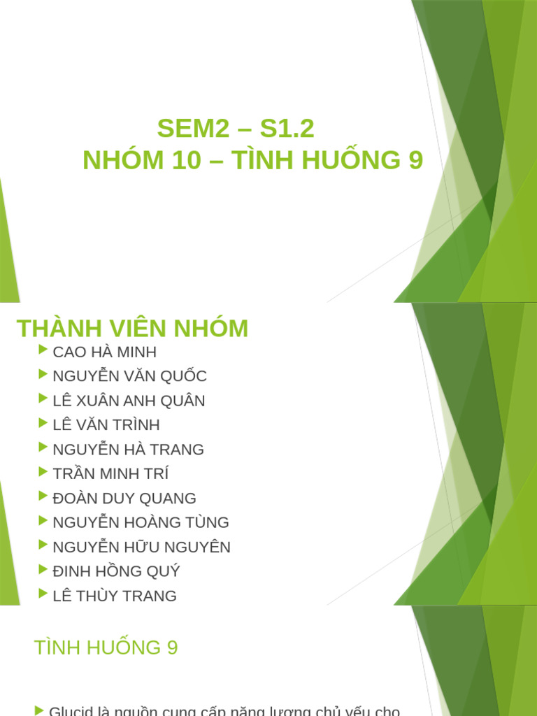 SEM2. TÌNH HUỐNG 9 | PDF