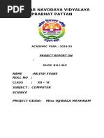 Chemistry Project Cover Page | PDF