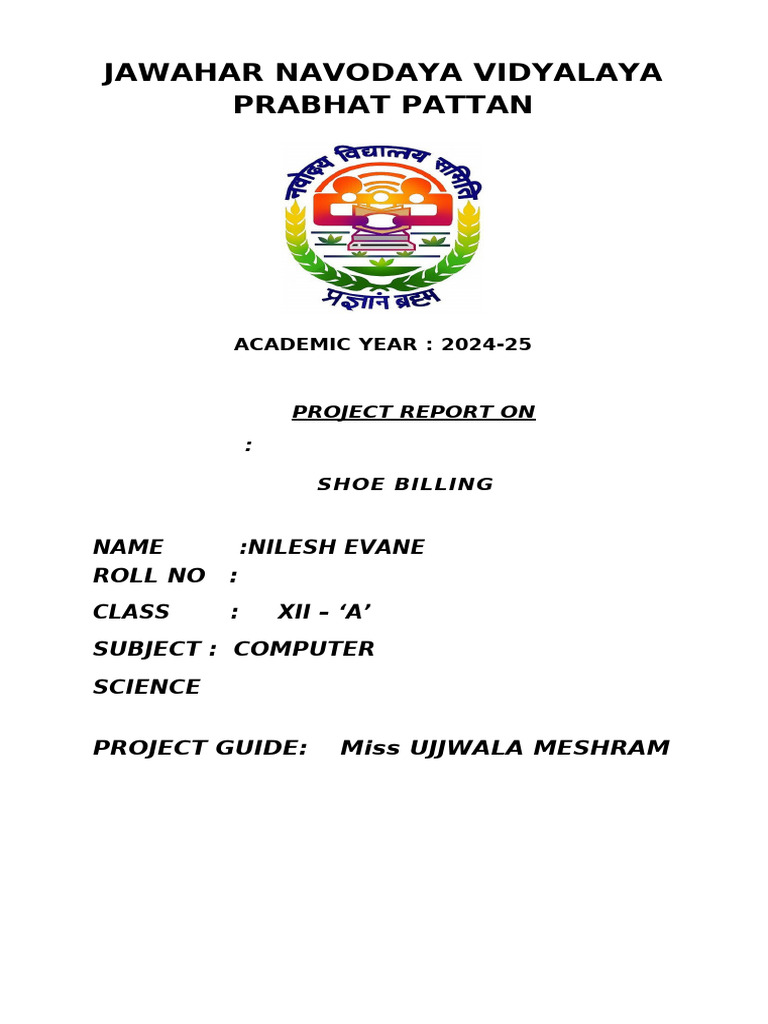 Front Page Certifcate and Ack | PDF | Career & Growth | Business