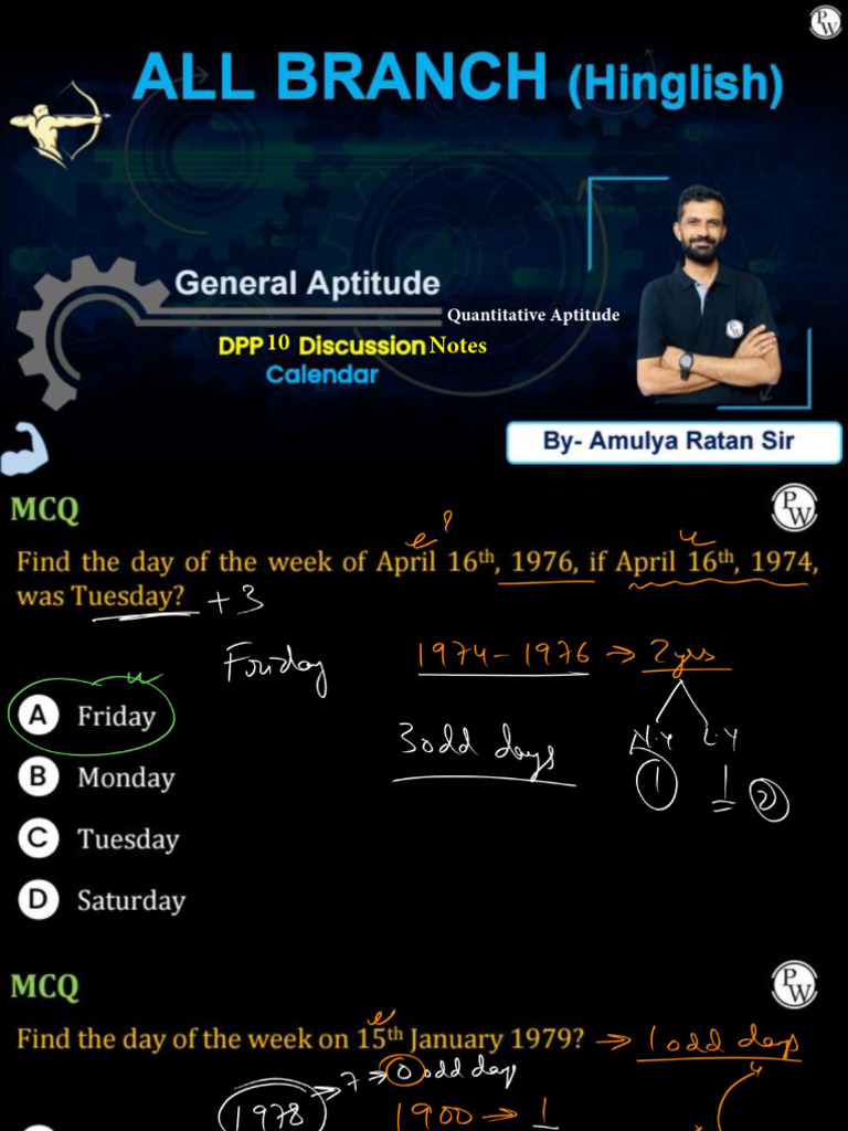 Quantitative Aptitude - DPP 10 Discussion Notes (By Amulya Ratan Sir) | PDF