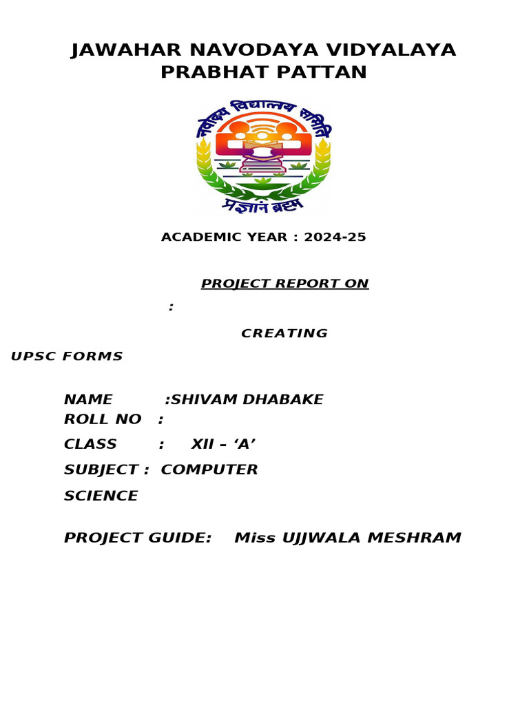 Shivam | PDF | Career & Growth