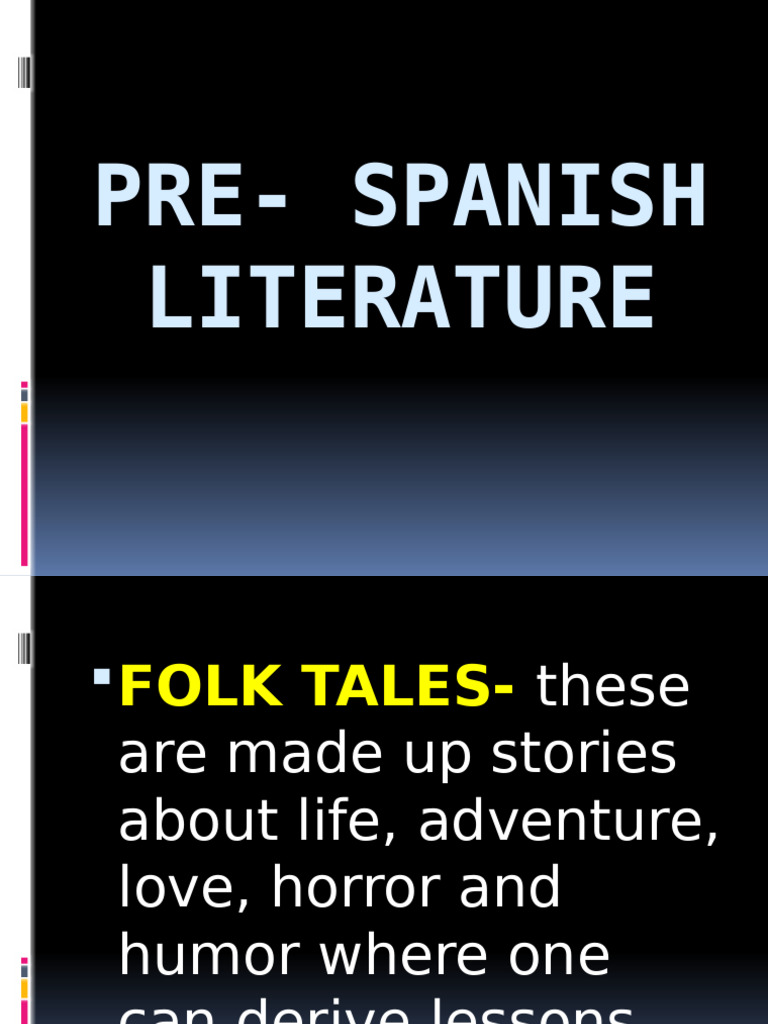 Pre - Spanish Literature | PDF | Art | Classics