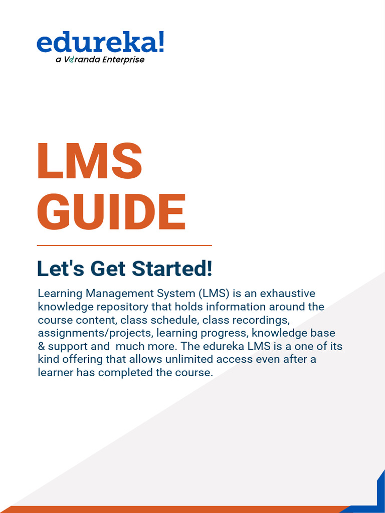 edureka-lms-guide | PDF | Learning | Educational Technology