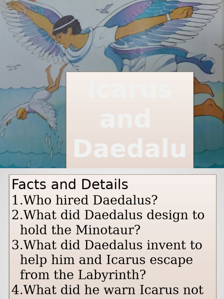 Icarus And Daedalus Pdf