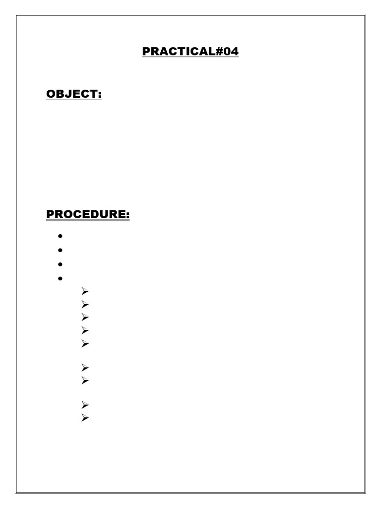Practical No 4 Output | PDF | Art | Computers