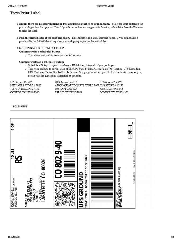 View - Print Label-1 | PDF