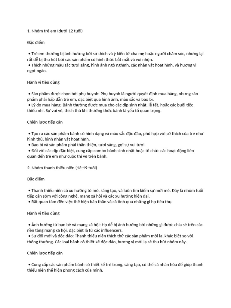 Phân Khúc KH | PDF