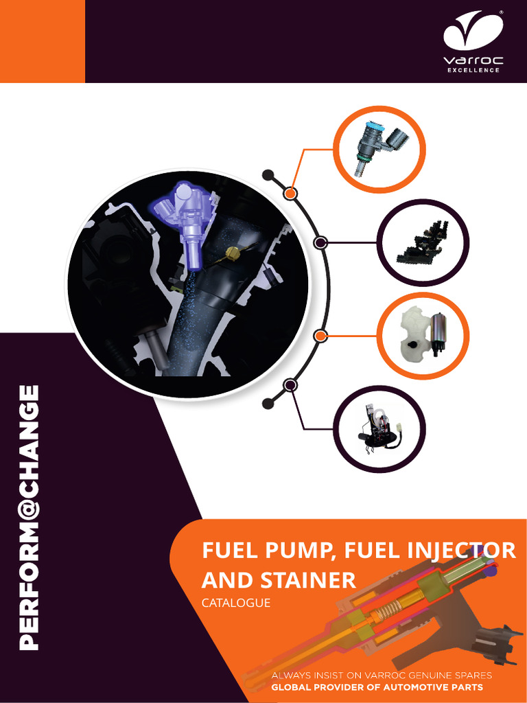 Fuel Pump, Fuel Injector and Stainer | PDF | Engines | Gas Technologies