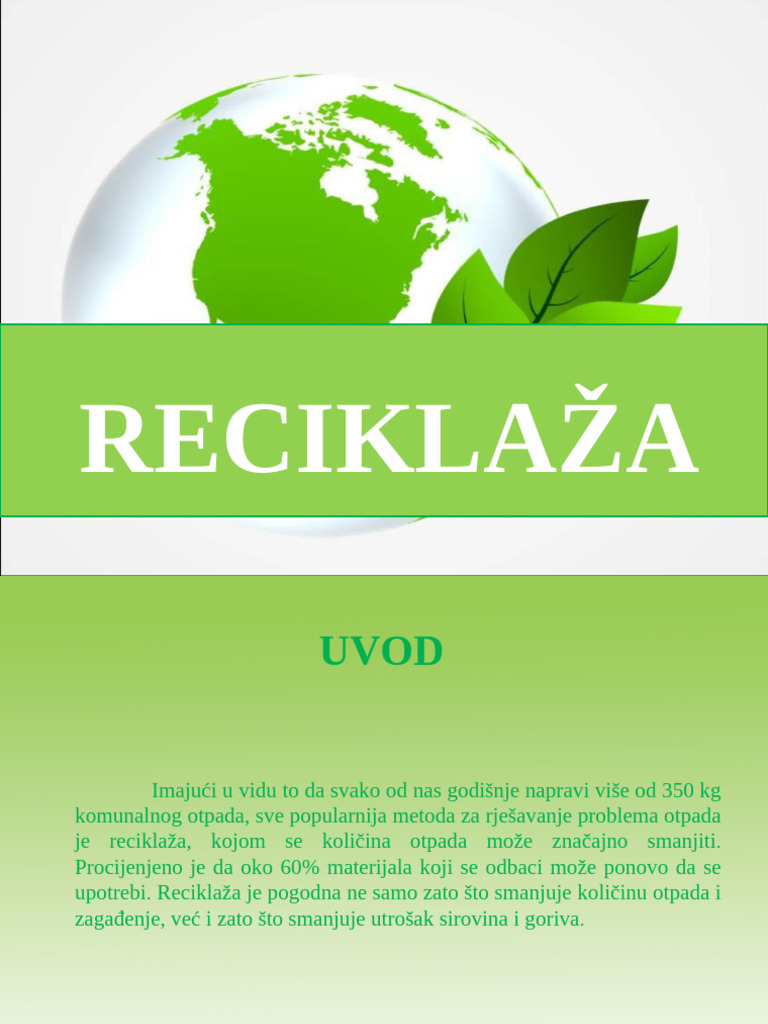 Reciklaza | PDF