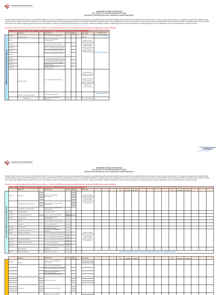 2024-25güz ARA Kesin v2 | PDF