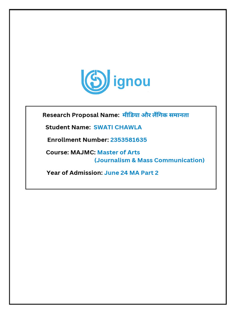 Swati Chawla Research Work | PDF