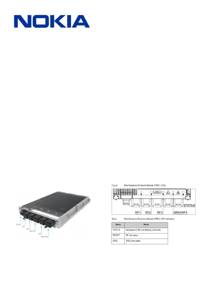 Flexi Baseband Extension Module Overview | PDF