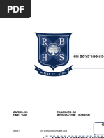 Life Science Grade 9 Novemeber 2022 Exams Question Paper-1 | PDF ...