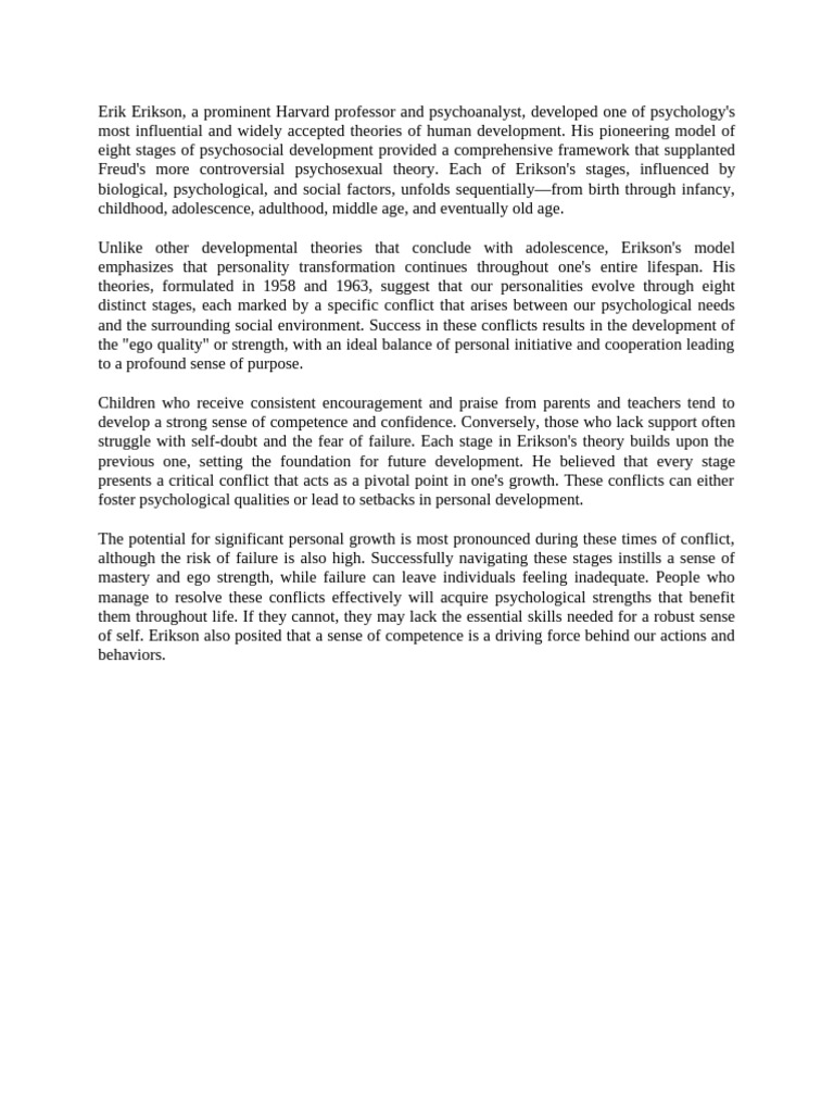 Theory of Development | PDF