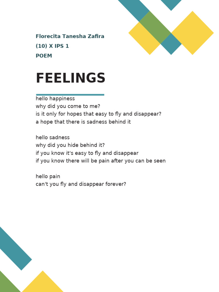 Feelings | PDF