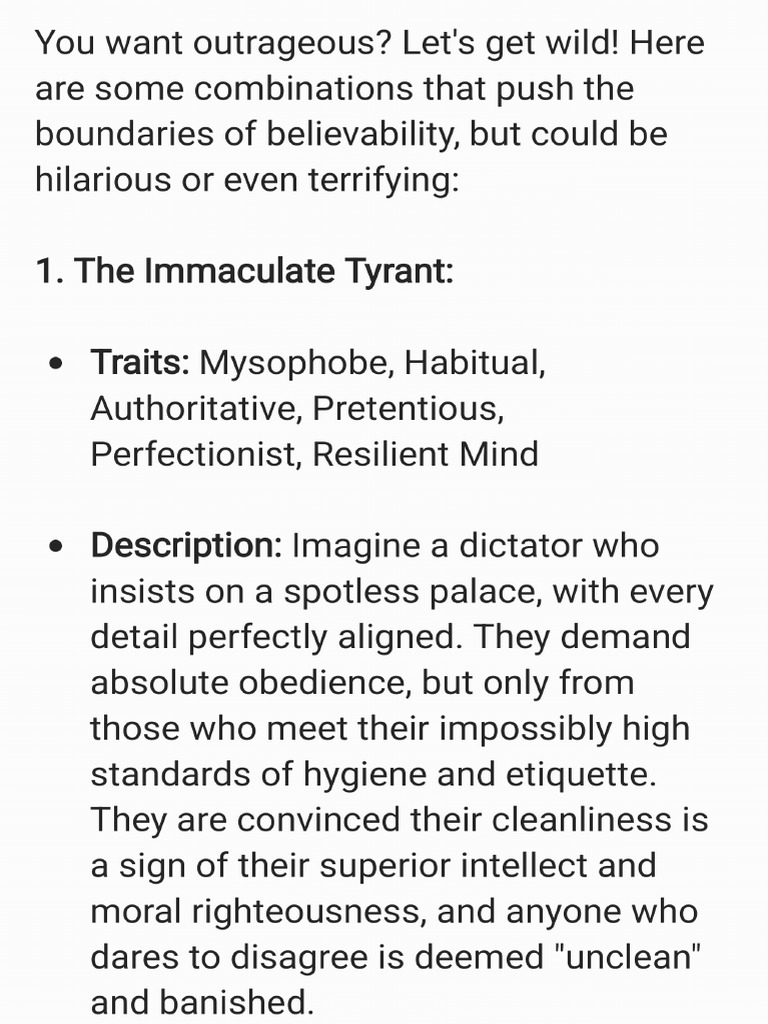 Outrageous Aristocratic Personalities | PDF