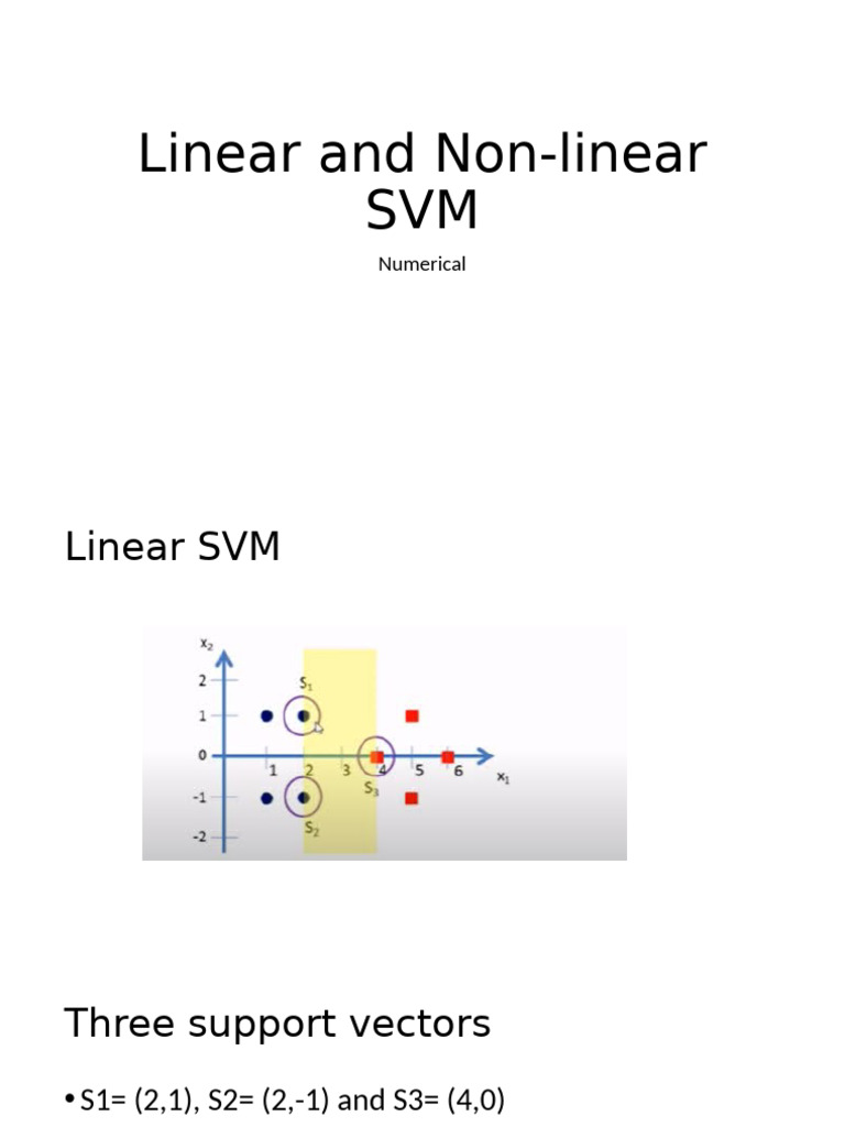 25 SVM Linear and Non Linear 02-09-2024 | PDF | Support Vector Machine ...