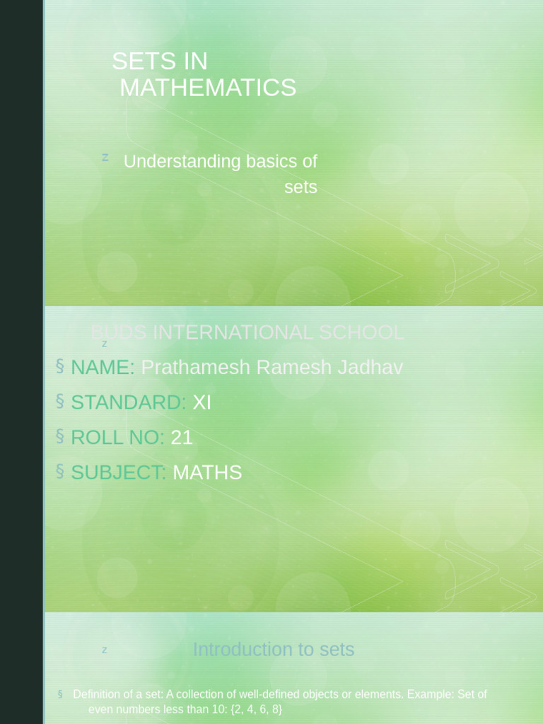 Mathematics Project | PDF | Teaching Methods & Materials