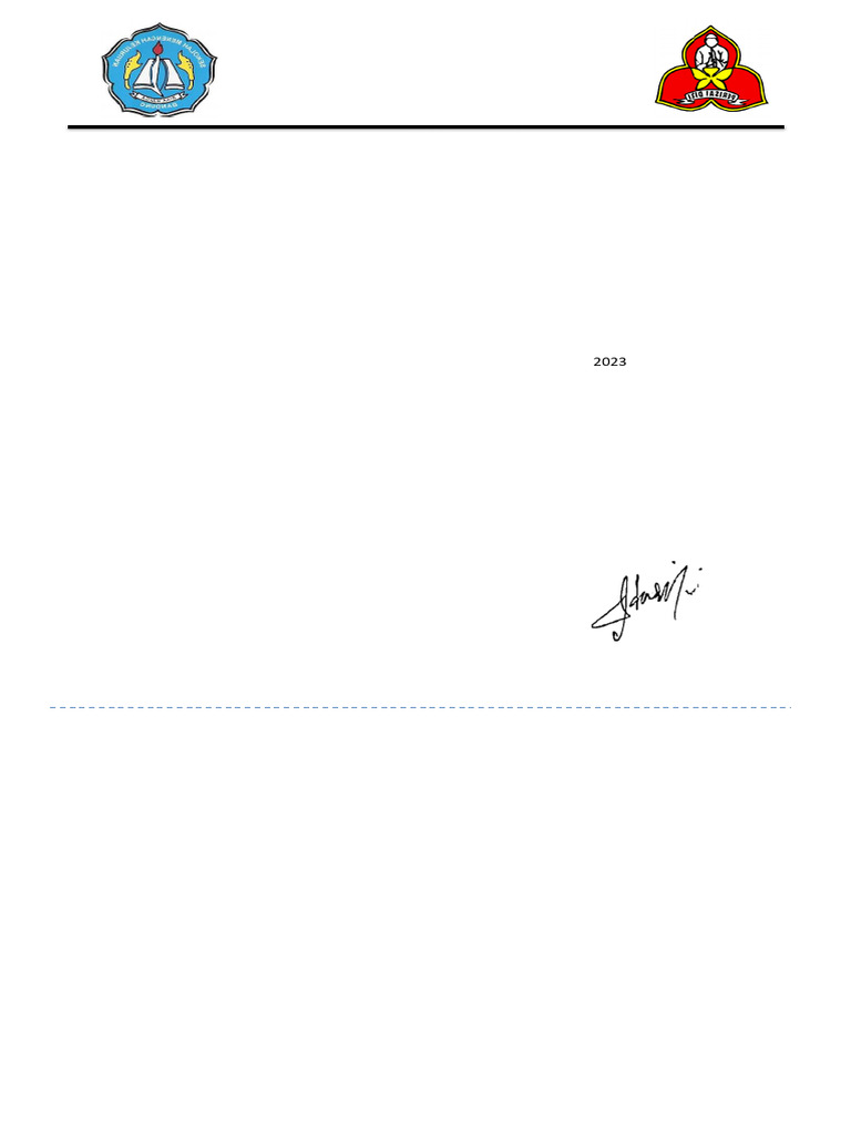 Surat Izin Ortu Pendas Neu | PDF