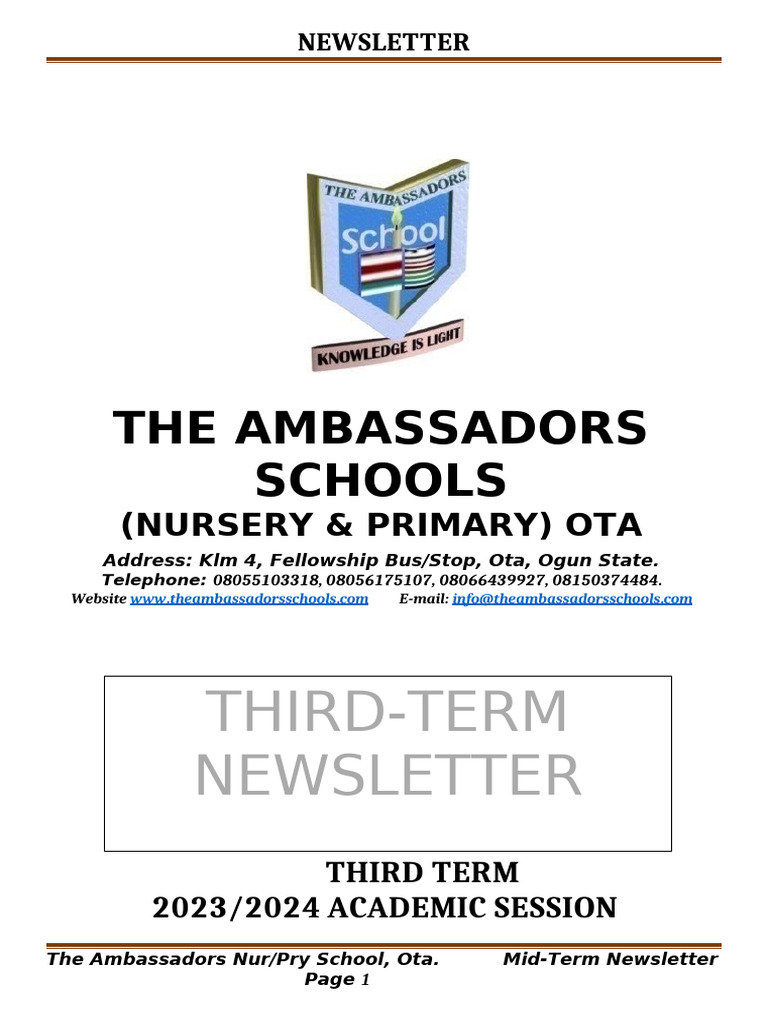 current 3rd newsletter | PDF